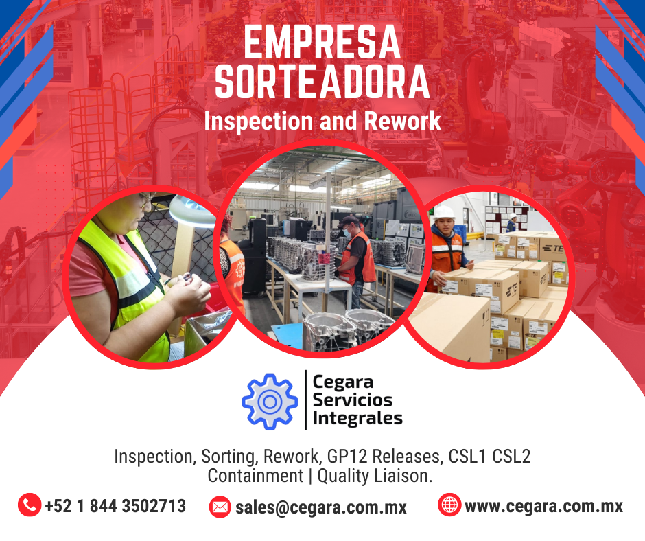 sorteadora de calidad - Cegara Servicios Integrales