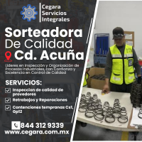 sorteadora en acuña - Cegara Servicios Integrales